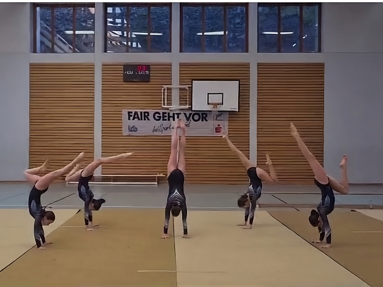 Jugend trainiert für Olympia – Gerätturnen – Bertha-von-Suttner-Gymnasium Andernach